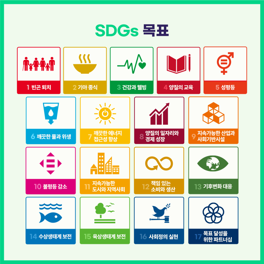 지속가능한 미래 위한 우리 모두의 목표 ‘SDGs’ | SK에코플랜트 뉴스룸